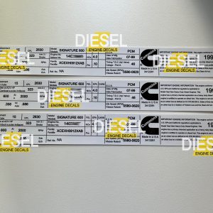 Cummins – Diesel Engine Decals